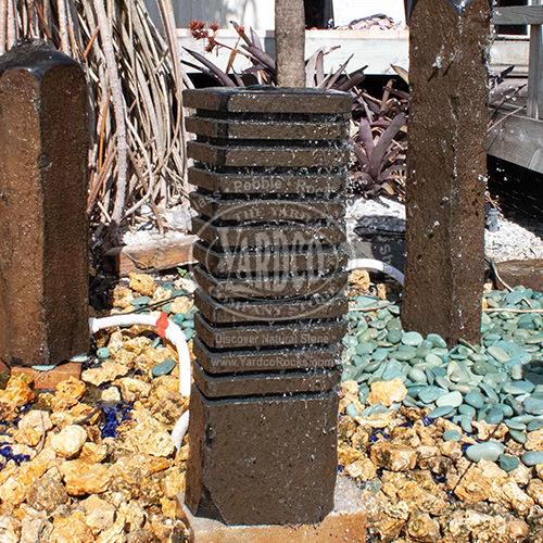 Basalt Water Feature – Multicut Fountain • Imported | YardcoRocks.com